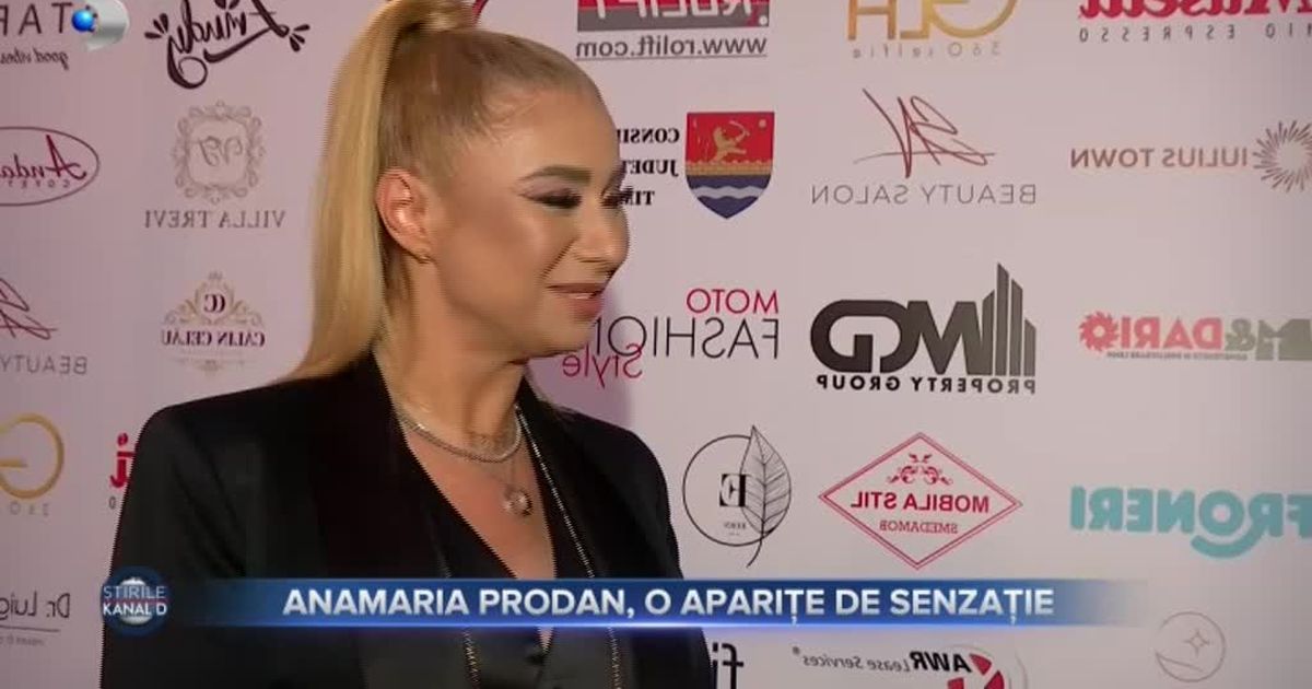 VIDEO - Anamaria Prodan, o apariție de senzație. Femeia de afaceri a fost prezentă la Săptămână ...