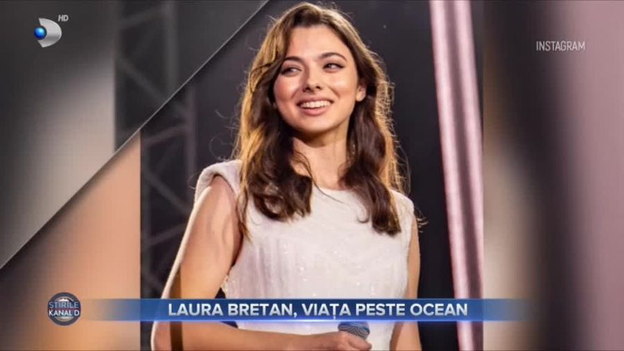 VIDEO - Laura Bretan, viața peste Ocean. Tânăra artistă se împarte ...