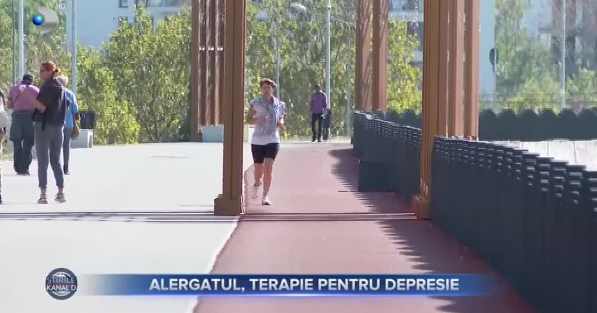 VIDEO - Alergatul, terapie pentru depresie. Sportul în aer liber poate ...