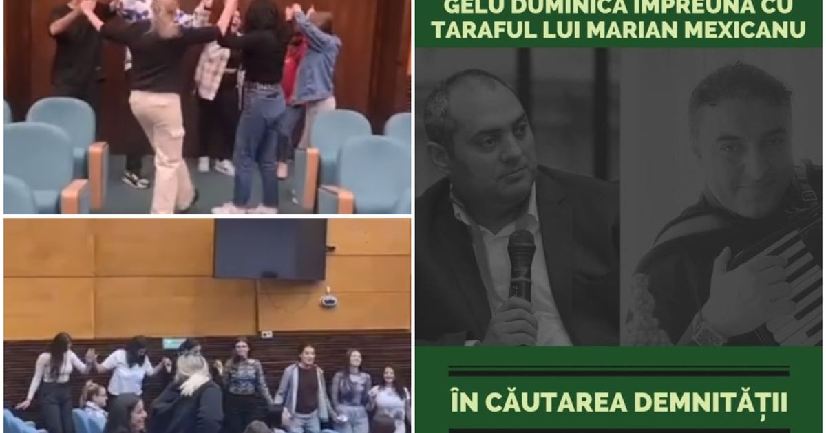 VIDEO- Metodă inedită de predare, în Timișoara. Taraful a urcat pe ...