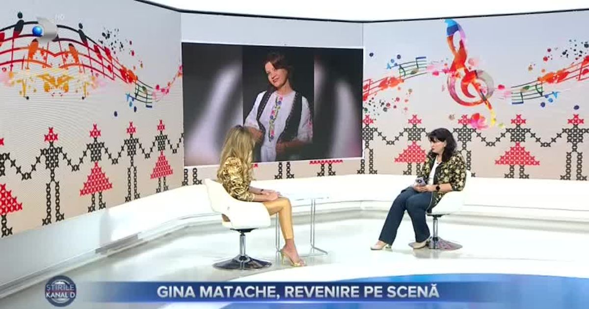 VIDEO - Gina Matache, revenire pe scenă. Artista a avut probleme grave ...