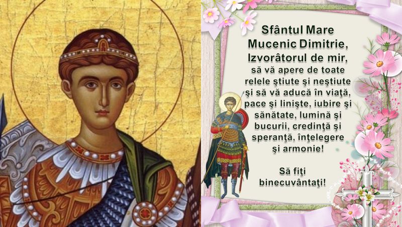 Mesaje de Sf. Dumitru 2023: Urări și felicitări cu „La mulți ani” - Stirile Kanal D