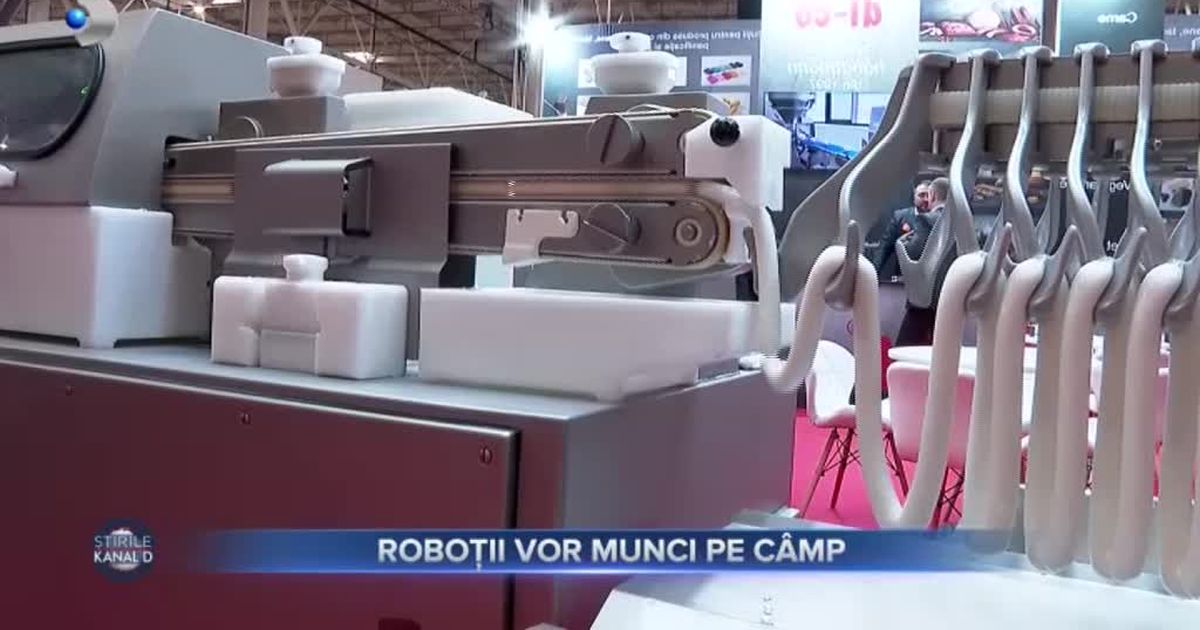 VIDEO- Roboții vor munci pe câmp. Festivalul INDAGRA, raiul noilor ...