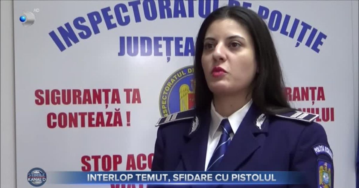 VIDEO- Interlop temut, sfidare cu pistolul. În loc să bage spaima în ...
