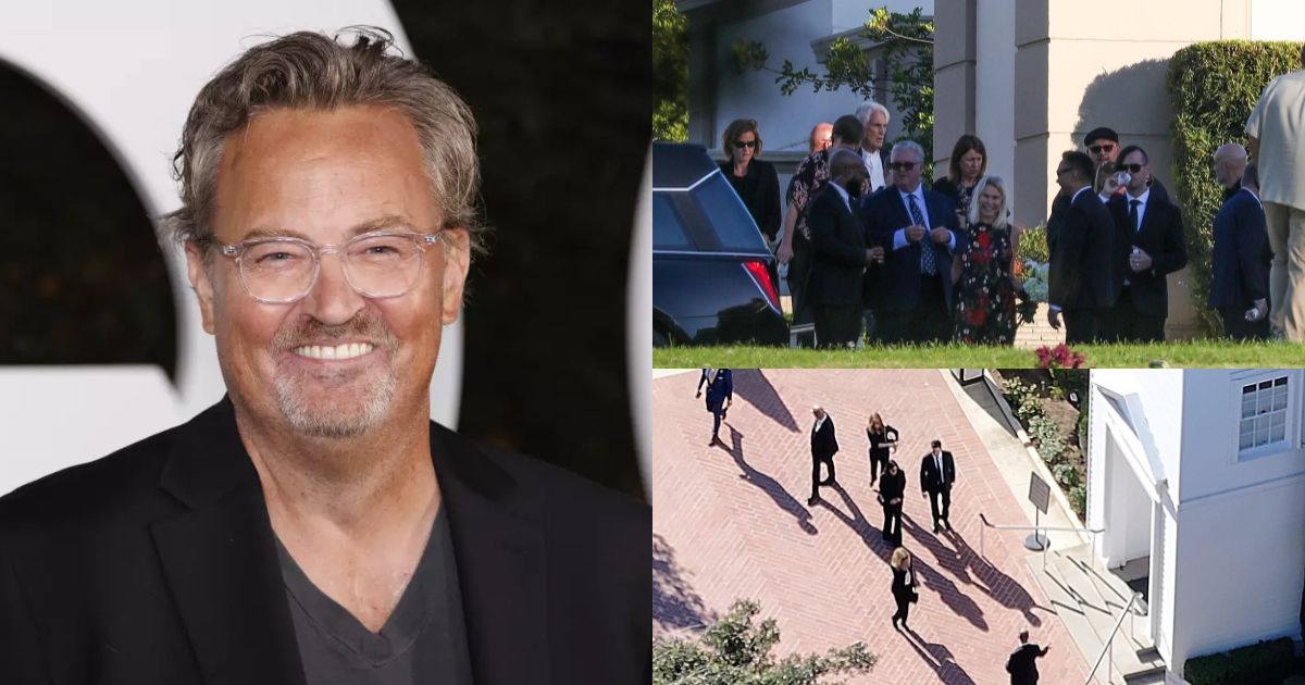 VIDEO - Matthew Perry a fost condus pe ultimul drum. Colegii din ...