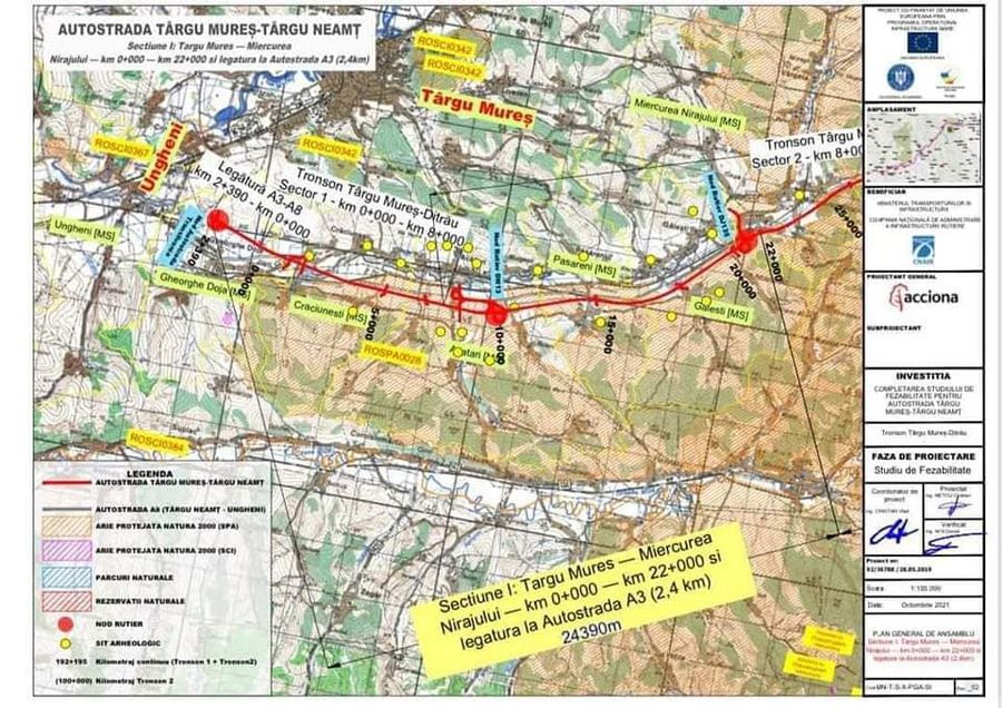 Autostrada Unirii A8: Constructorul Secțiunii Târgu Mureș – Miercurea ...