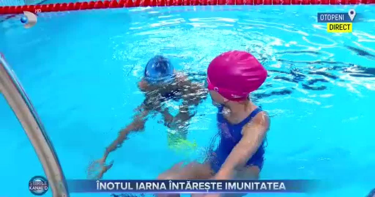 VIDEO - Înotul, sportul care ne întărește imunitatea în sezonul rece ...