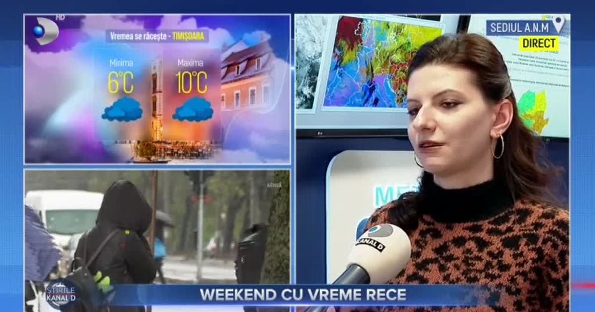 VIDEO - Se anunță un weekend cu vreme rece. Ce spun meteorologii ...