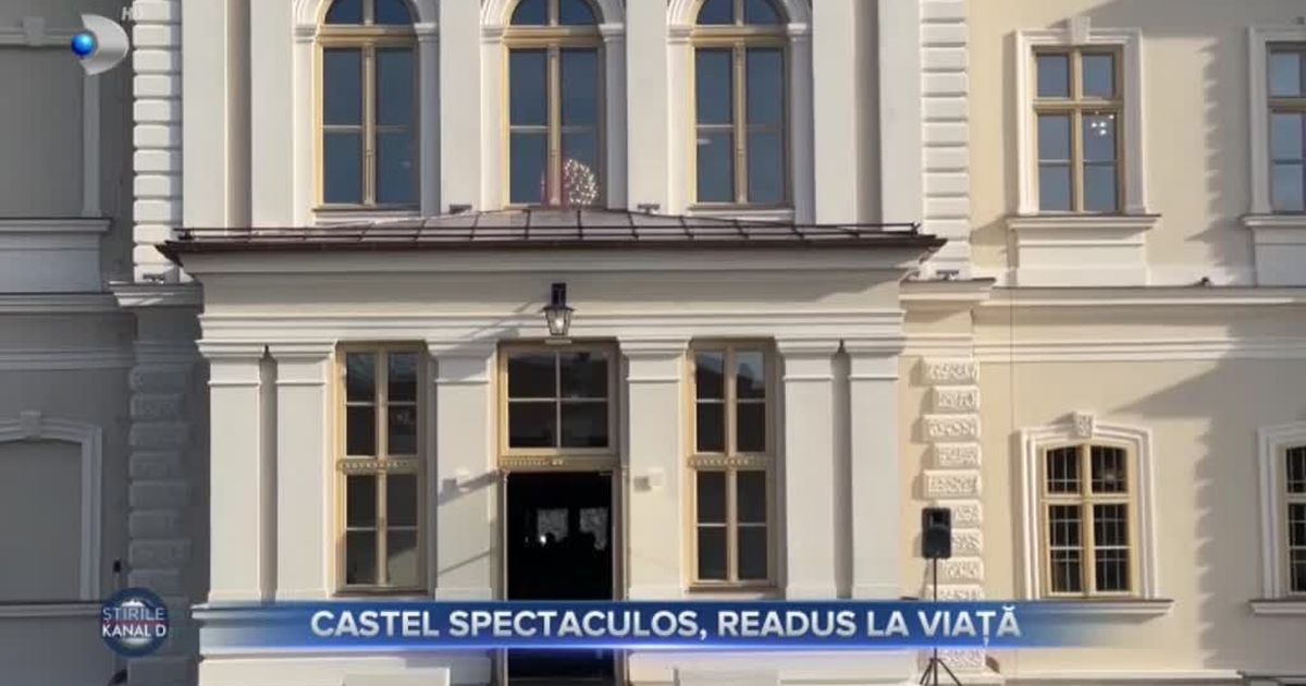VIDEO- Castel spectaculos, readus la viață, în Cluj. O nouă atracție ...