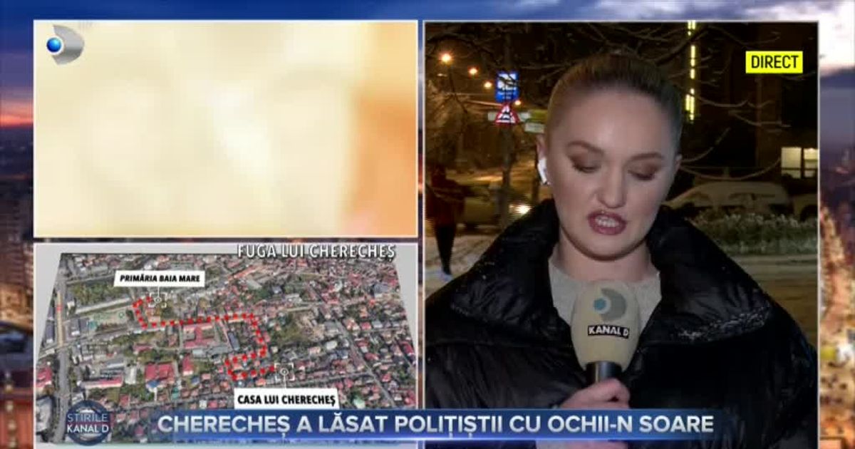 VIDEO- Cherecheș a lăsat polițiștii cu ochii-n soare. Mai mulți ...