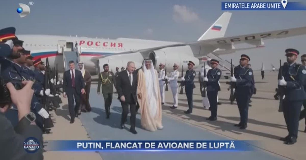 VIDEO - Putin, flancat de avioane de luptă în turneul arab - Stirile ...