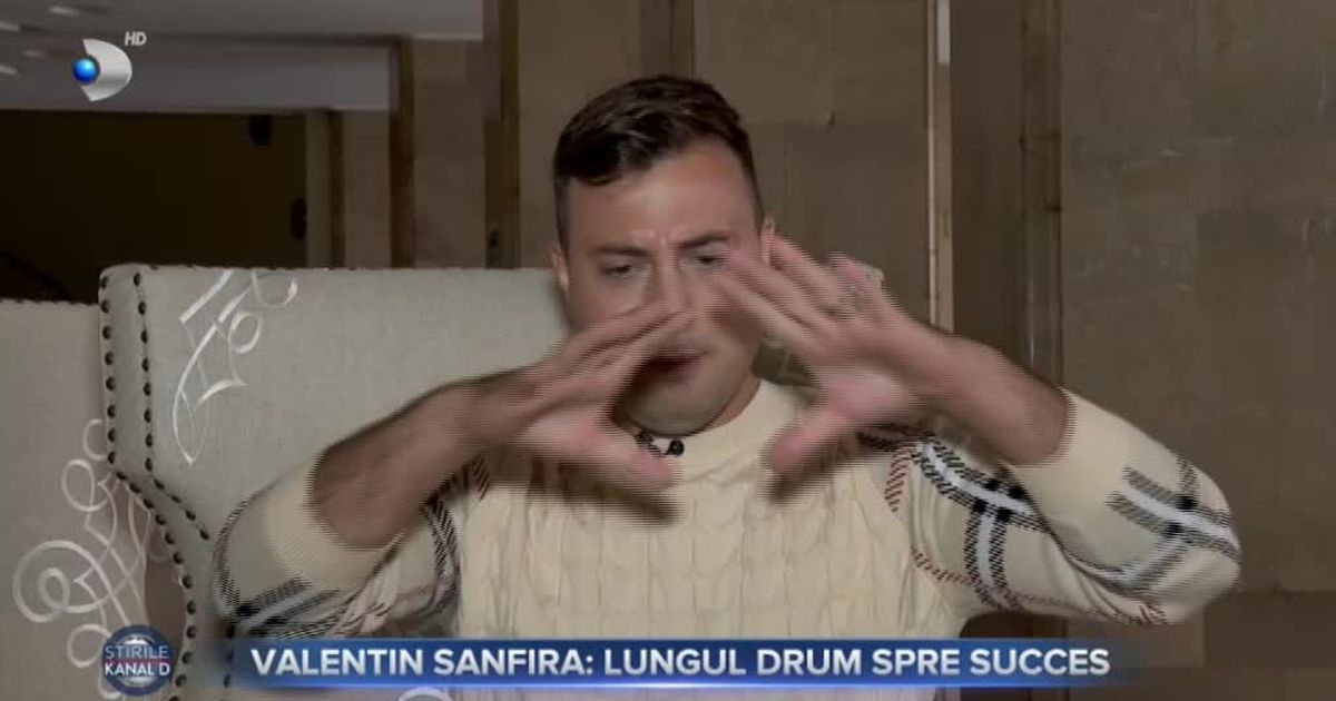VIDEO- Valentin Sanfira, drumul spre succes: "E o luptă ca să păstram ...