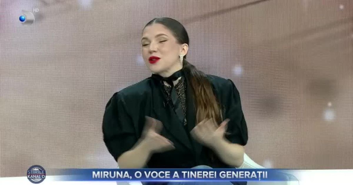 VIDEO- Miruna, o voce a tinerei generații. Artista abordează orice gen ...