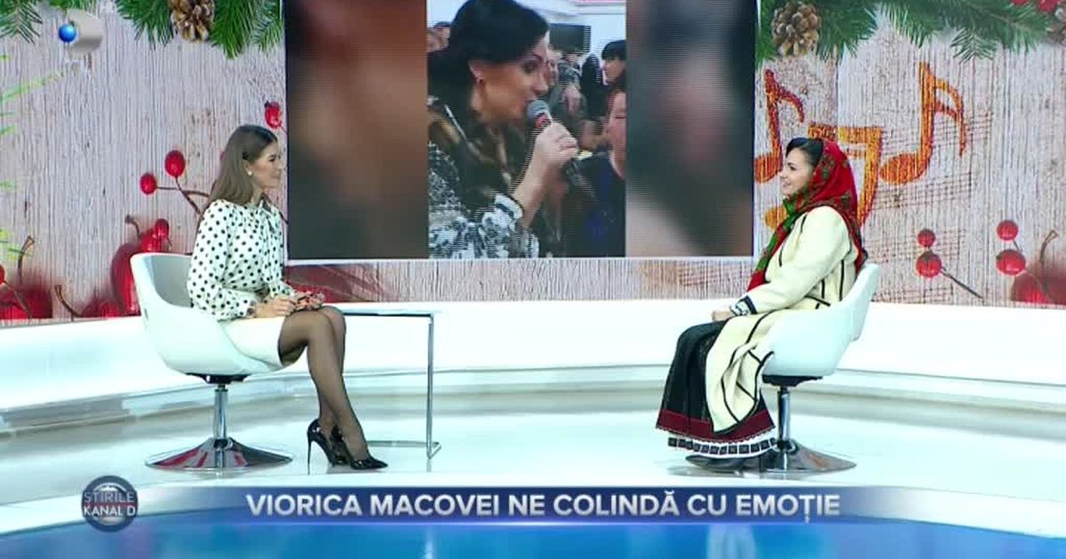 VIDEO- Viorica Macovei, colindă cu emoție. Piesa este dedicată tuturor ...