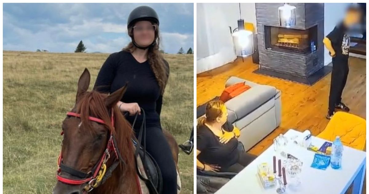 Imagini de pe camerele de supraveghere din vila în care a murit Shara ...