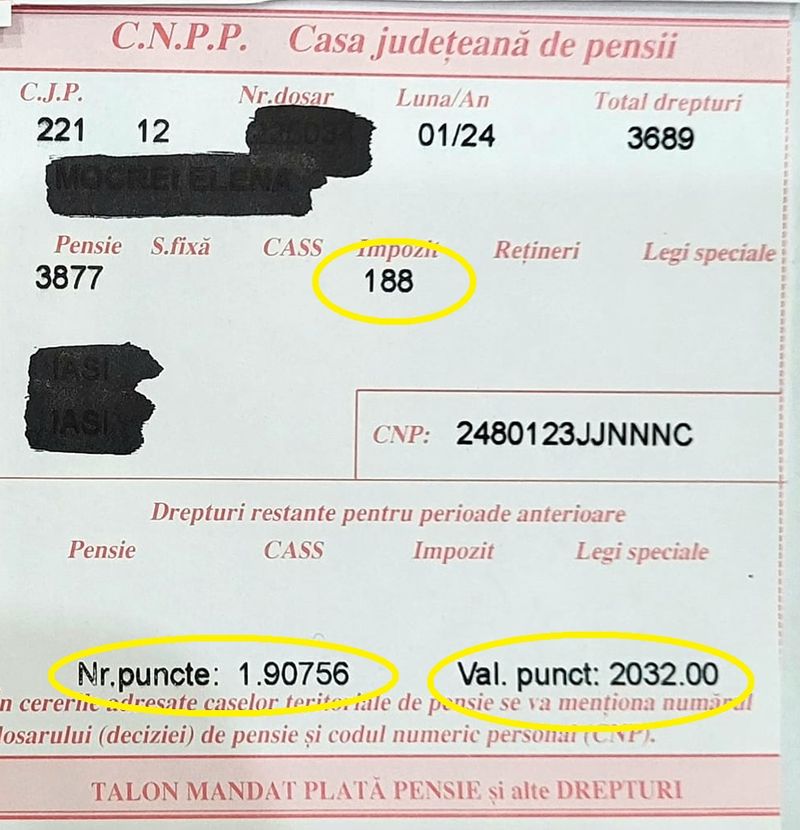Detaliul de pe noul talon de pensii din 2024 care i-a uimit pe pensionari - FOTO - Stirile Kanal D