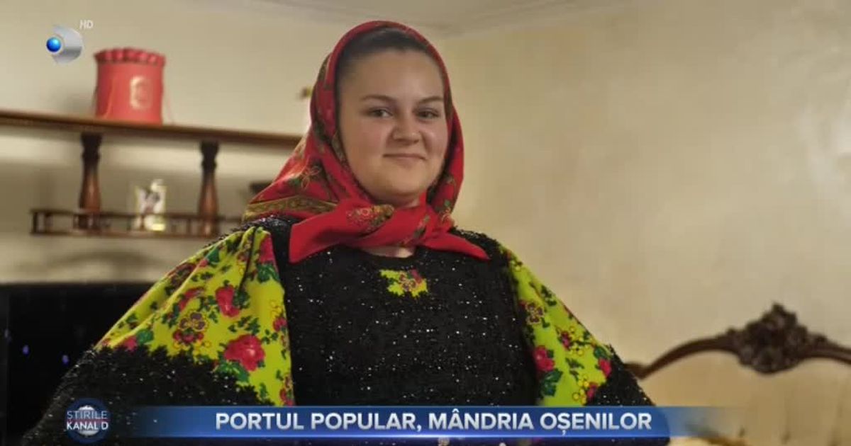 VIDEO- Portul popular este mândria oșenilor. Prin purtarea costumelor ...