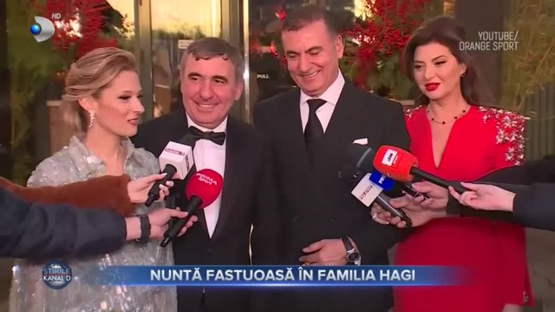 VIDEO- Nuntă fastuoasă în familia Hagi. Ianis și Elena s-au cununat în ...
