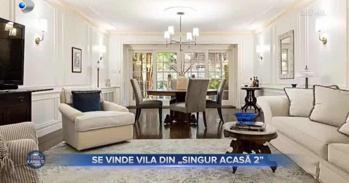 VIDEO - Se vinde vila din „Singur Acasă 2”. Prețul la care se vinde celebrul imobil - Stirile ...