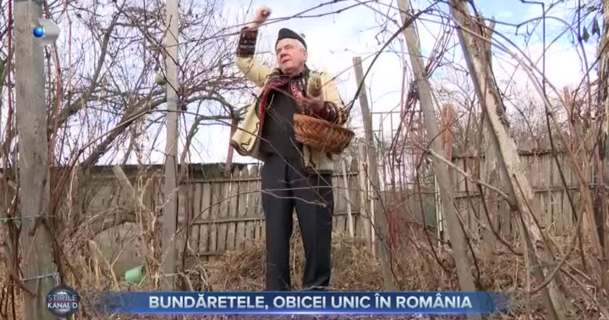 VIDEO- Bundăretele, obicei unic în România. Prin tradiție, vița de vie va fi roditoare - Stirile ...