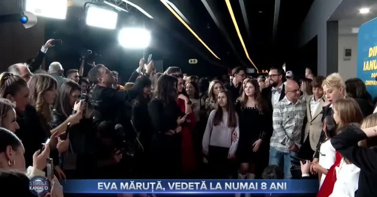 VIDEO - Eva Măruță, vedetă la numai 8 ani. Micuța face senzație în ...