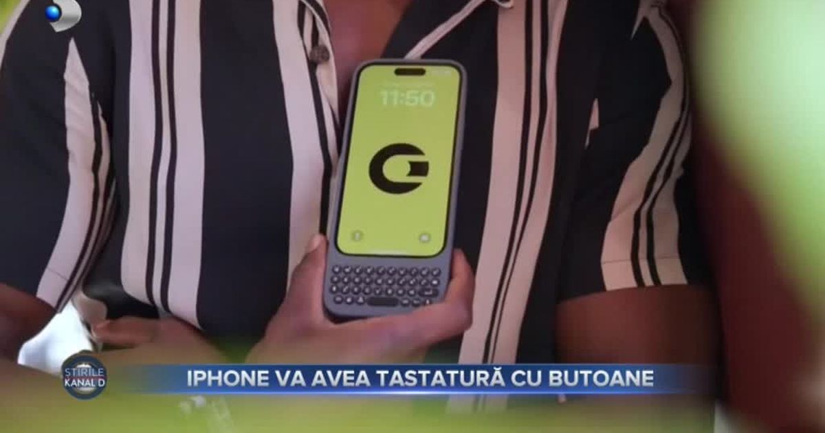 VIDEO- Iphone va avea tastatură cu butoane. Cât va costa noul accesoriu ...
