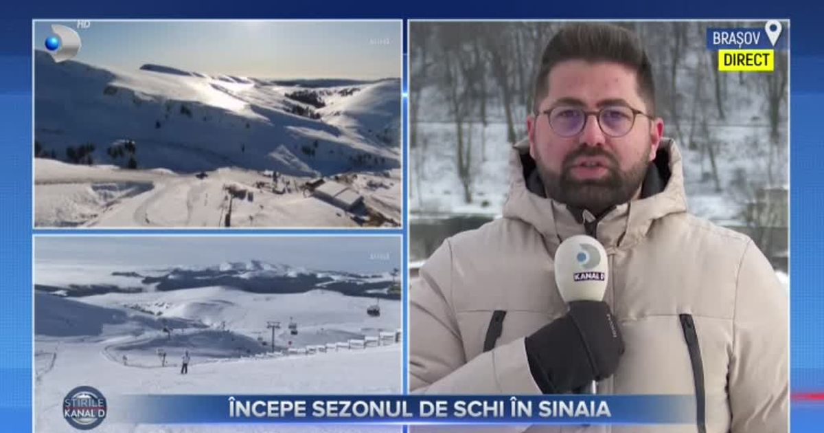 VIDEO- Începe sezonul de schi în Sinaia. Administratorii vor deschide ...