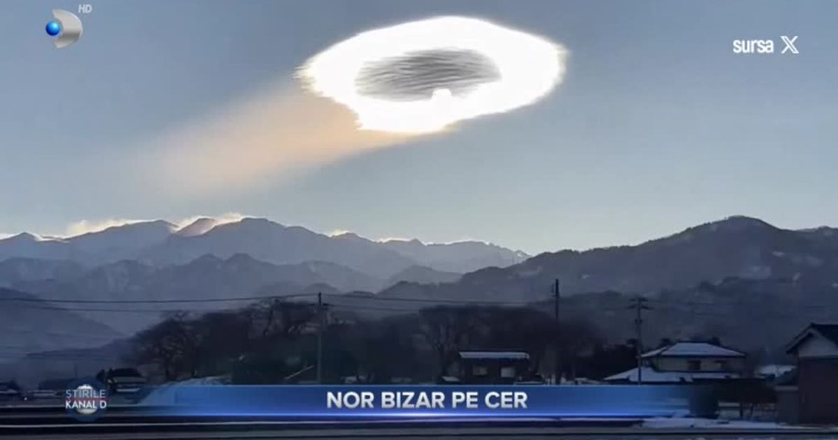 VIDEO- Nor bizar pe cer, în Japonia. Fenomenul i-a înspăimântat pe ...