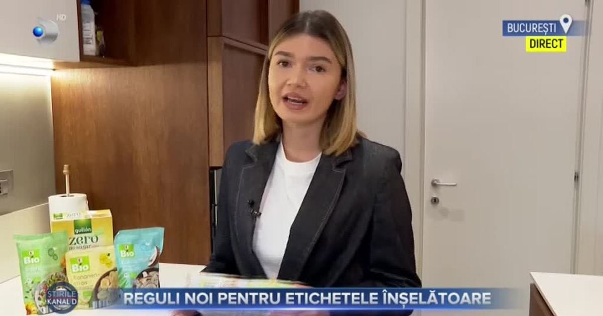 VIDEO - Reguli noi pentru etichetele înșelătoare. Ce presupune noua directivă europeană ...