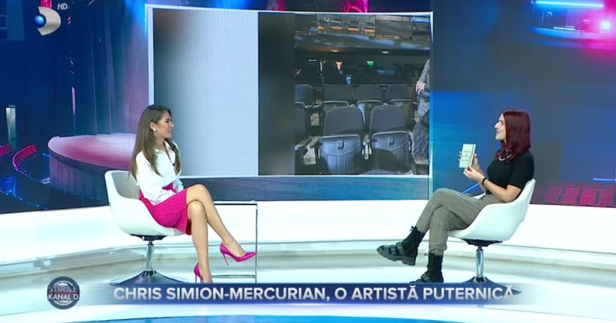 VIDEO - Chris Simion-Mercurian, o artistă puternică. A adus pe scena ...