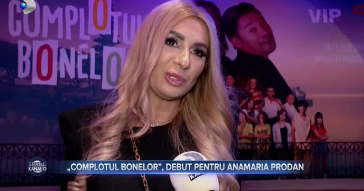 VIDEO- "Complotul bonelor", debutul Anamariei Prodan în cinematografie. Cea mai nouă producție ...