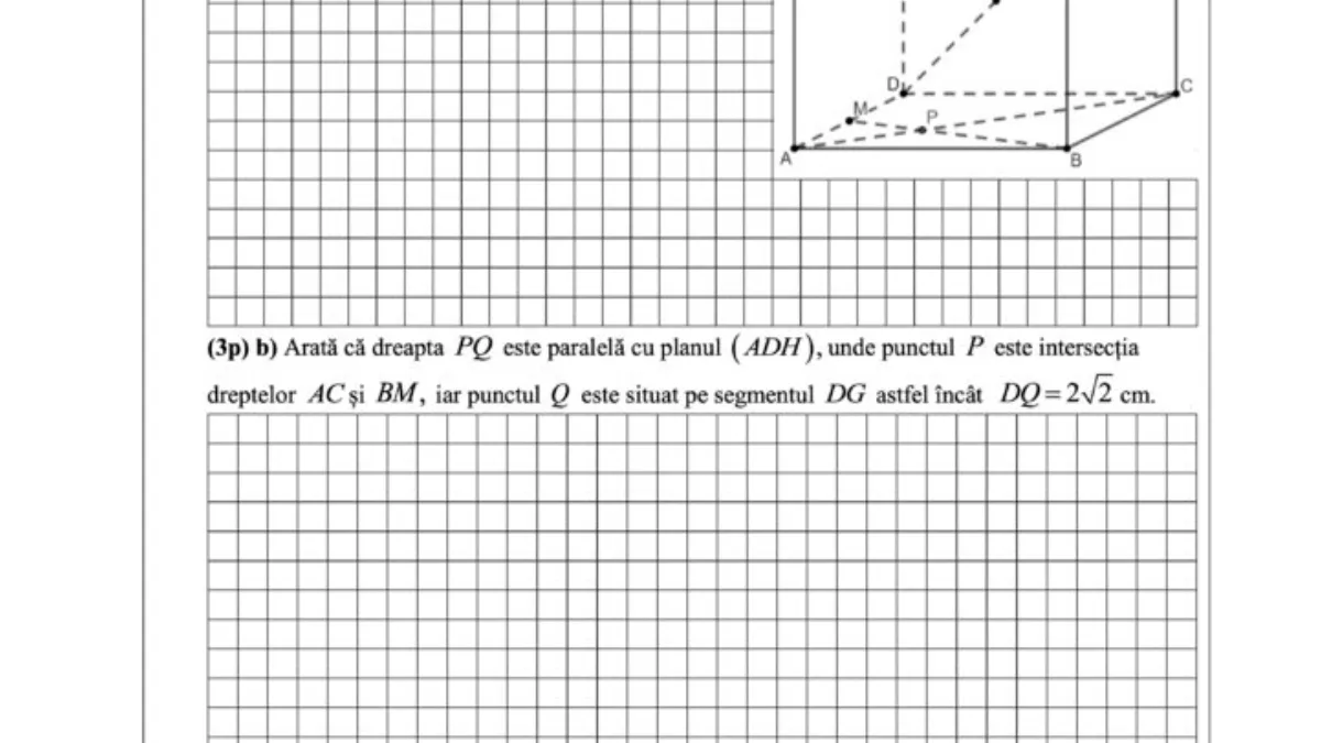 Cum vor arată subiectele la Matematică pentru simulare Evaluare ...