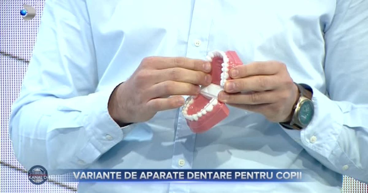 VIDEO - Variante de aparate dentare pentru copii. Când trebuie să le ...