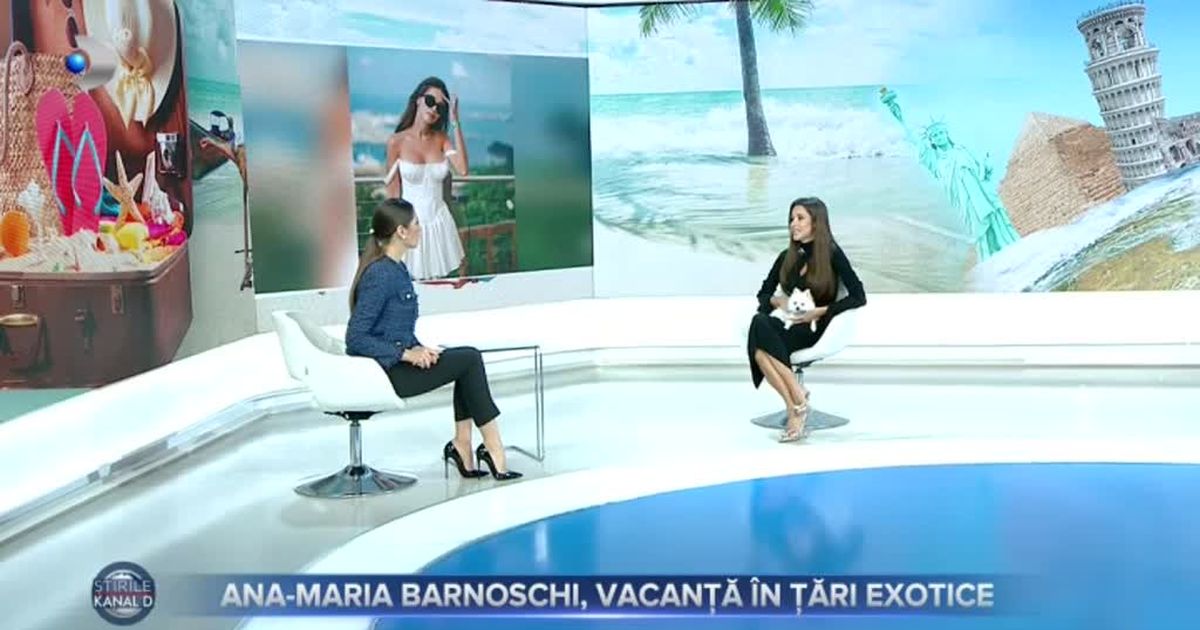 VIDEO- Ana-Maria Barnoschi, vacanță într-o destinație exotică. Vedeta ...