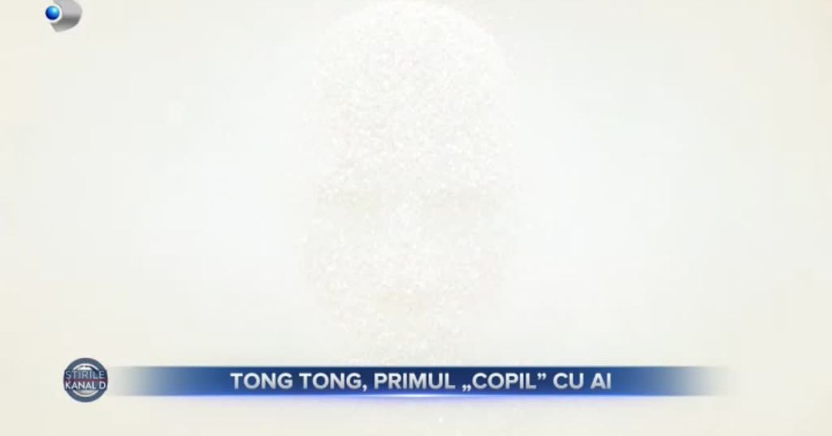 VIDEO- El este Tong Tong, primul copil creat cu inteligența artificială ...