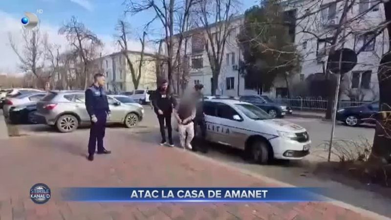 VIDEO- Un bărbat a încercat să incendieze o casă de amanet din ...