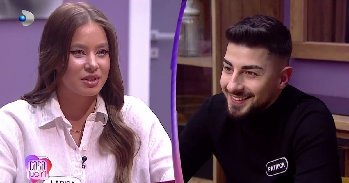 Testul cunoașterii între Patrick și Larisa. „Îmi bate inima ca la ...