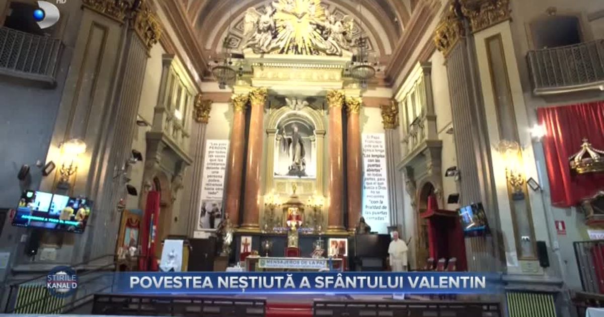 VIDEO - Povestea din spatele Zilei Îndrăgostiților. Ce a făcut Sfântul ...