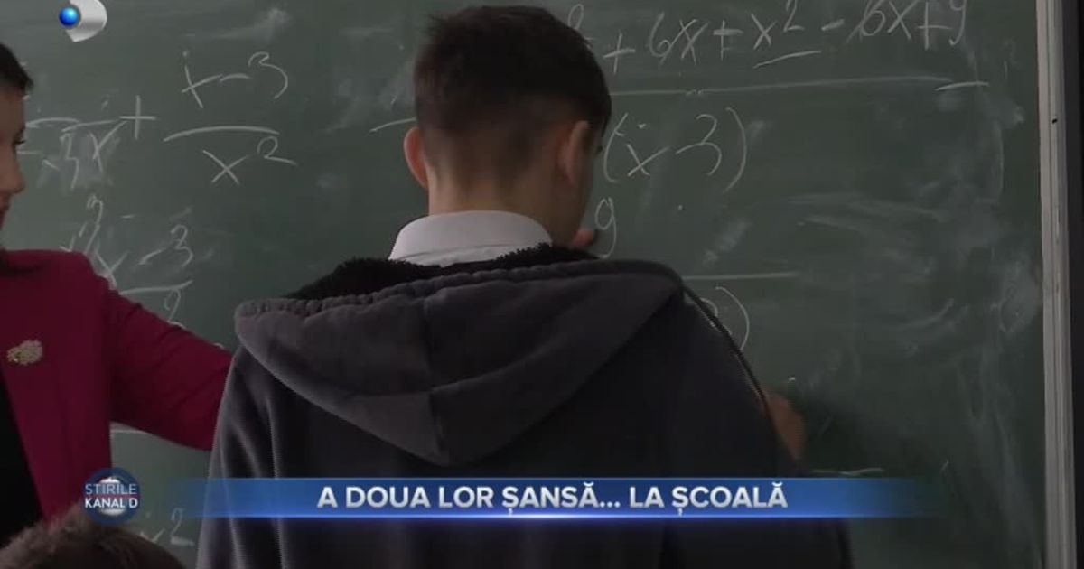VIDEO - A doua lor șansă... la școală. Cum i-a adus înapoi la studii pe ...