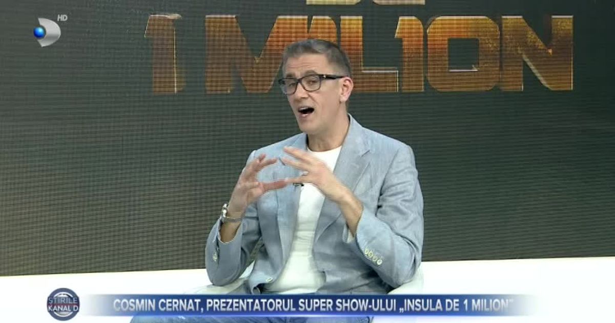 VIDEO - Cosmin Cernat,detalii despre „Insula de 1 milion”. „Vor fi ...