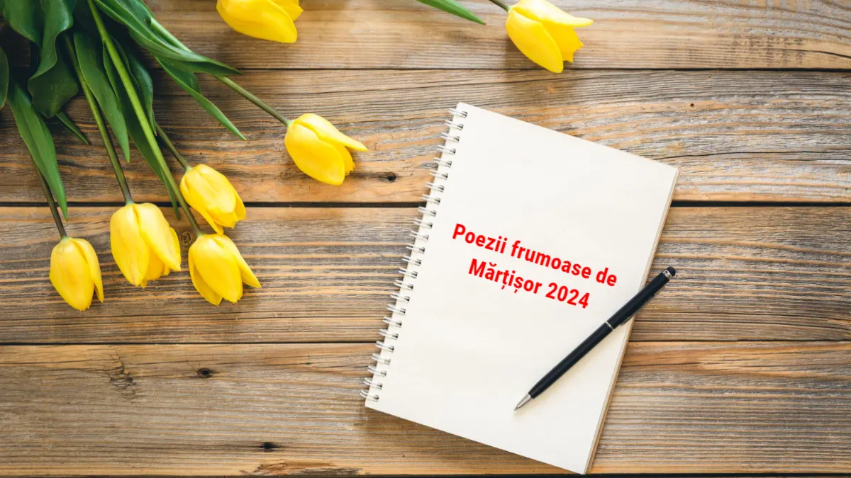 Cele mai frumoase poezii de Mărțișor: ”Primăvară, din ce rai / Nevisat ...