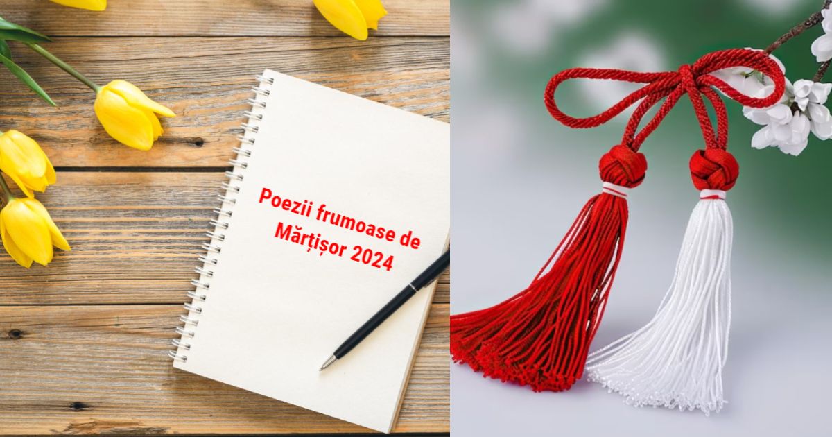 Cele mai frumoase poezii de Mărțișor: ”Primăvară, din ce rai / Nevisat ...