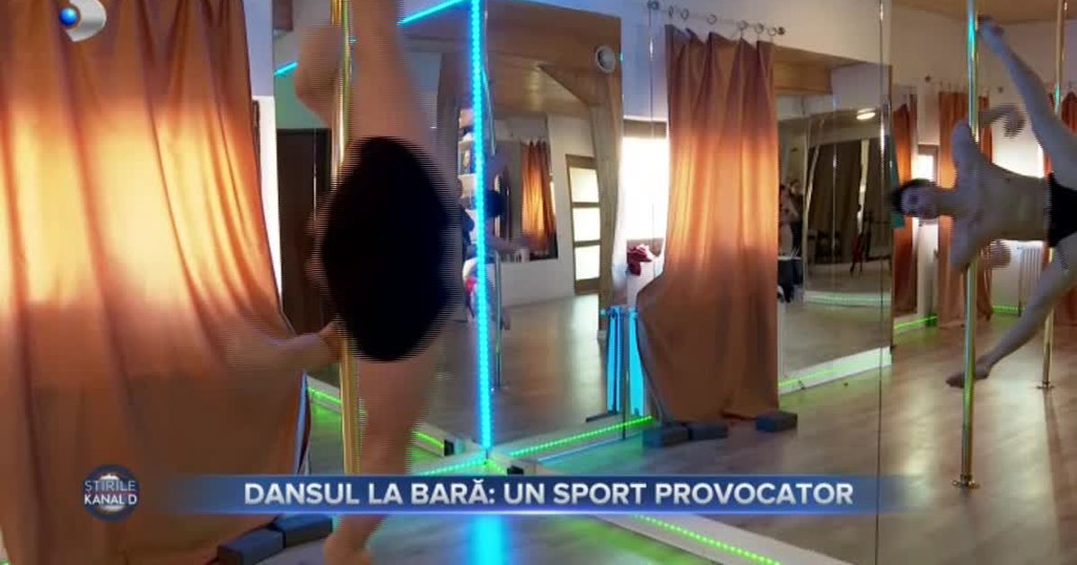 VIDEO- Dansul la bară, sport olimpic. Cum se desfășoară un curs ...