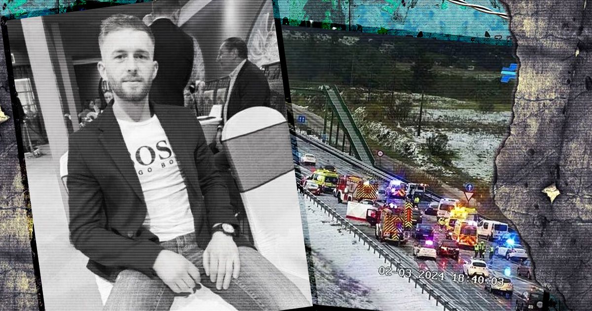 Alex, un tânăr român de 27 de ani, mort într-un carambol cu 10 mașini ...