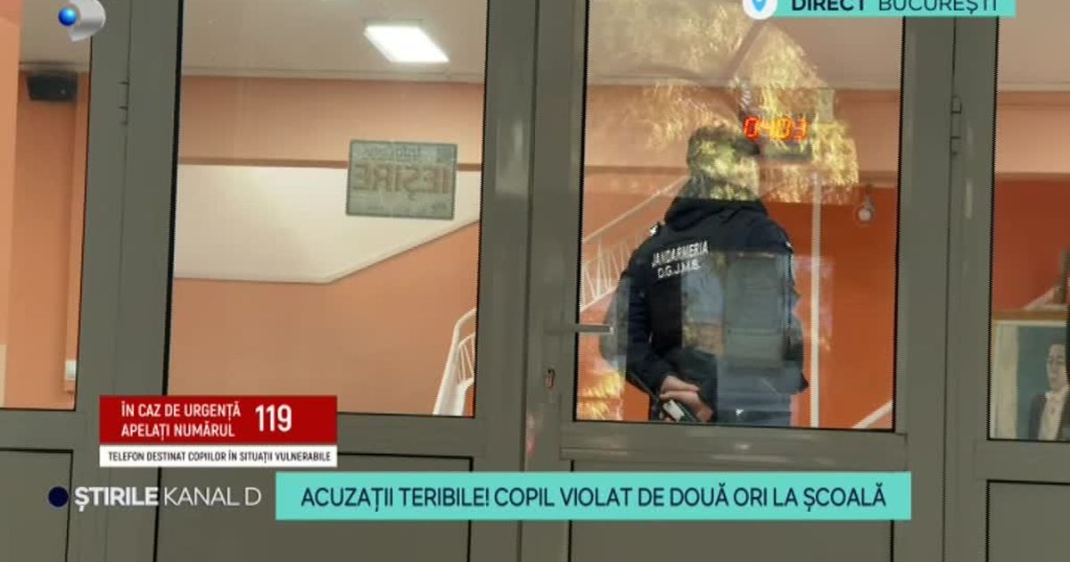 VIDEO - Acuzații teribile într-o școală din Capitală! Un copil ar fi ...