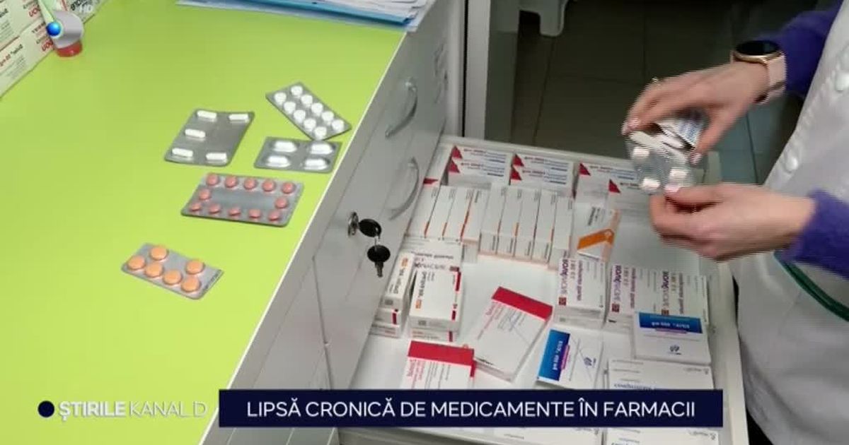 VIDEO- Lipsă cronică de medicamente în farmacii. Criza medicamentelor ...