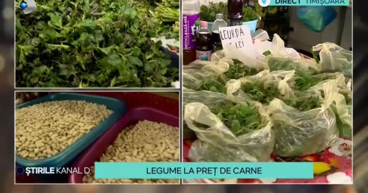 VIDEO - Legume la preț de carne. Cât scot românii din buzunare ca să ...