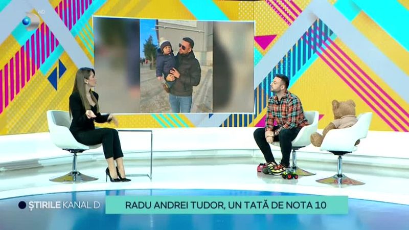 VIDEO - Radu Andrei Tudor, un tată de nota 10: „Am învățat ce înseamnă dăruirea, iubirea și ...