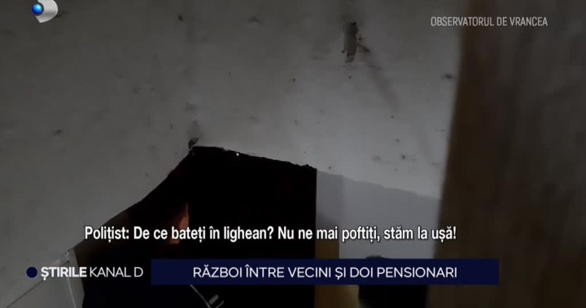 VIDEO- Conflicte între vecini și doi pensionari, în Focșani! Cum au ...