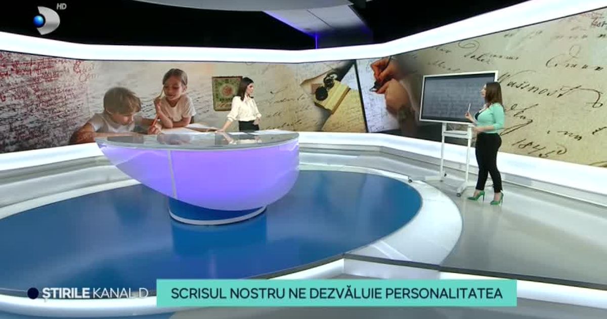 VIDEO-Scrisul, metoda care ne dezvăluie personalitatea!,,Studiază ...